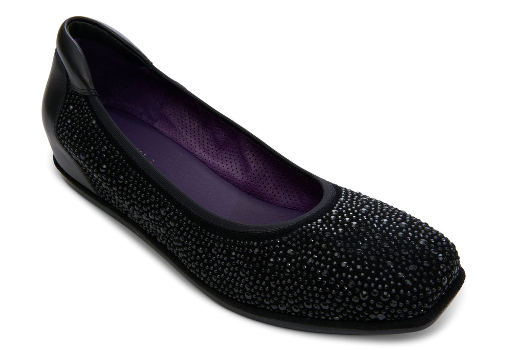 Gisel Black Suede – Cartan's Shoes